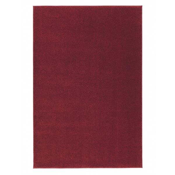 Samoa uni shag tæppe i rød efter eget mål - 988856862 - Din tæppekæde.dk