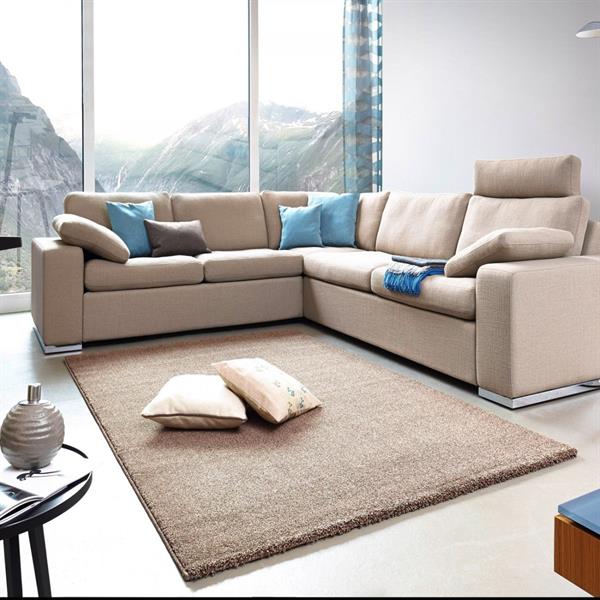 Samoa uni shag tæppe i erde efter eget mål - 988856868 - Din tæppekæde.dk